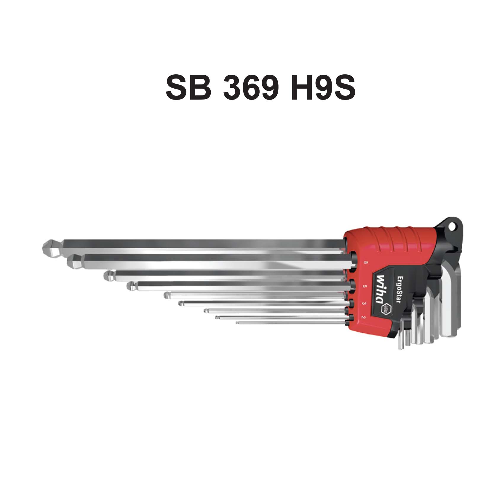 WIHA L-Keys Set SB 369 H9S | Hand Tools | Buana Mas Prestasi