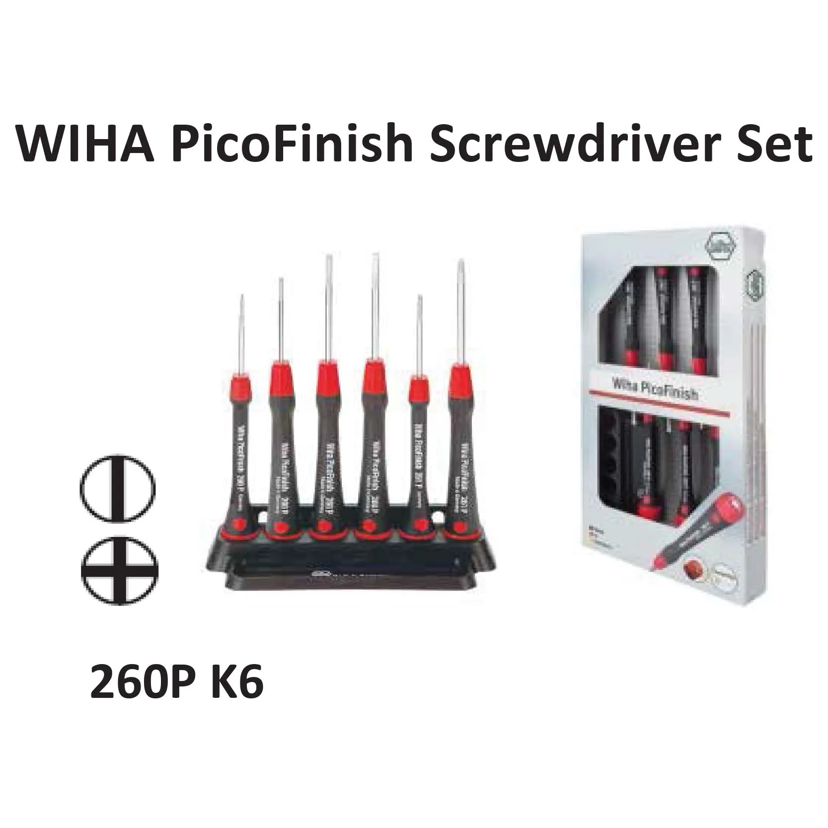 WIHA PicoFinish Screwdriver - 260P K6 | Hand Tools | Buana Mas Prestasi