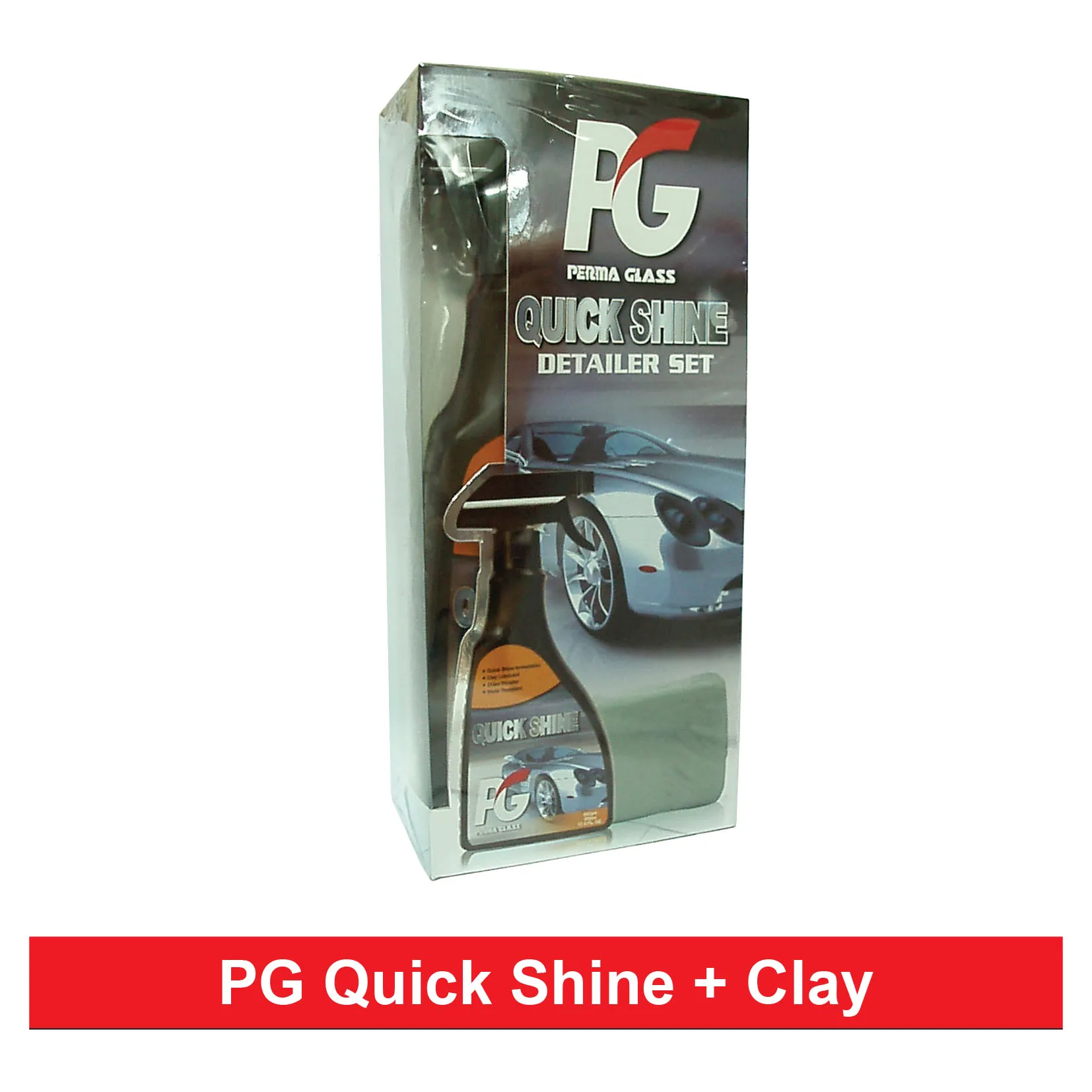PG PERMAGLASS - Quick Shine + Clay | Car Care Products | Buana Mas Prestasi