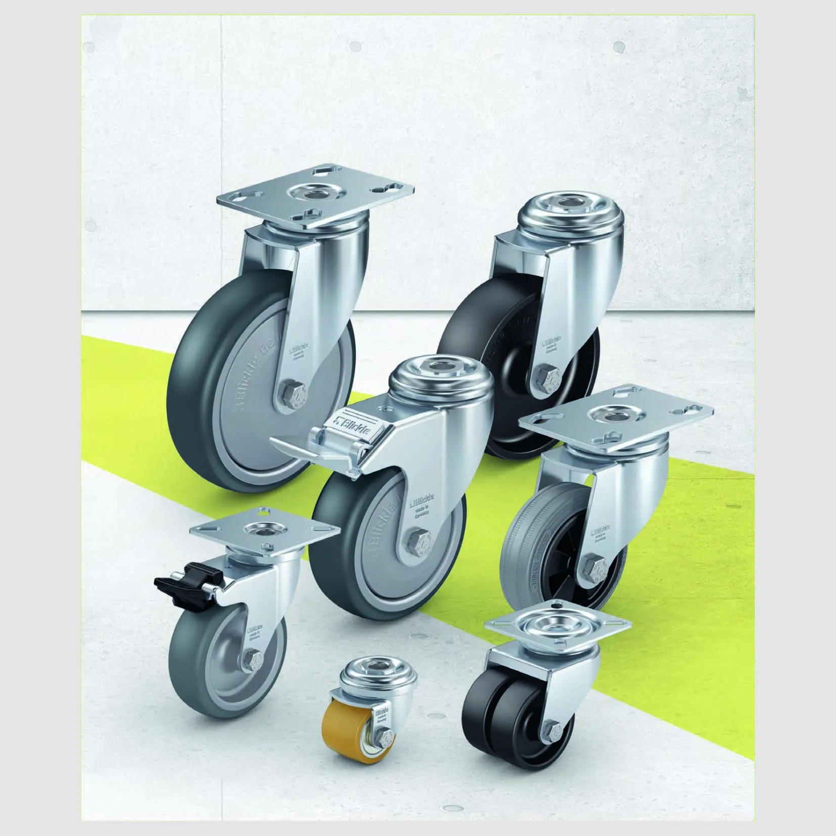 BLICKLE Light Duty Wheel and Castors | Castors and Wheel | Buana Mas ...